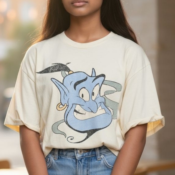 Disney | Shirts & Tops | Disney Genie Of The Lamp Tee Shirt Large ...